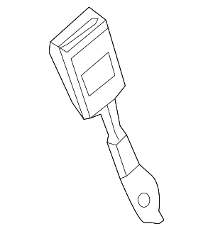 205-860-13-69-9051 - Buckle End 2017-2020 Mercedes-Benz | Mercedes-Benz ...