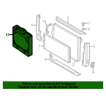 17112284604 - 2015-2021 BMW Auxiliary Radiator (17-11-2-284-604) | BMW ...