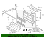 2020-2021 Ford Lower Shield Nut -W718770-S439 | TascaParts.com
