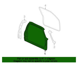 2007-2013 GM Uniside Assembly - Passenger Side (RH) 20979207 ...