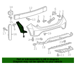 52592-52390 - Side Seal - 2018-2019 Toyota Prius C | OEM Genuine Toyota ...