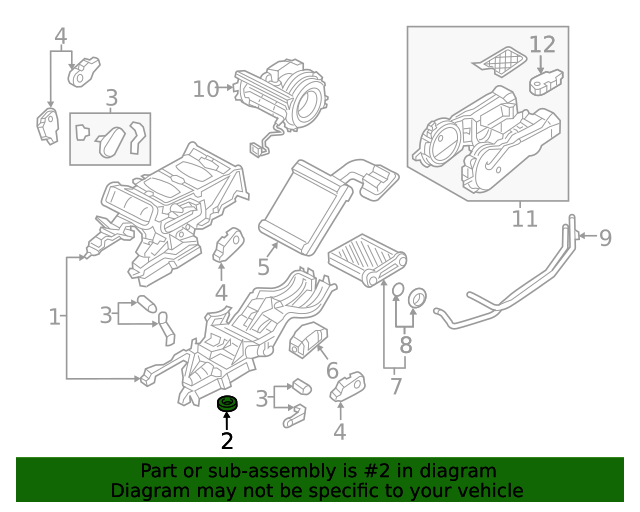 1992-2023 Audi Housing Plug 803-803-583-A | Audi USA Parts