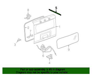 2003-2009 Hummer H2 Lift Cylinder - Driver's Side (LH) 25997481 ...