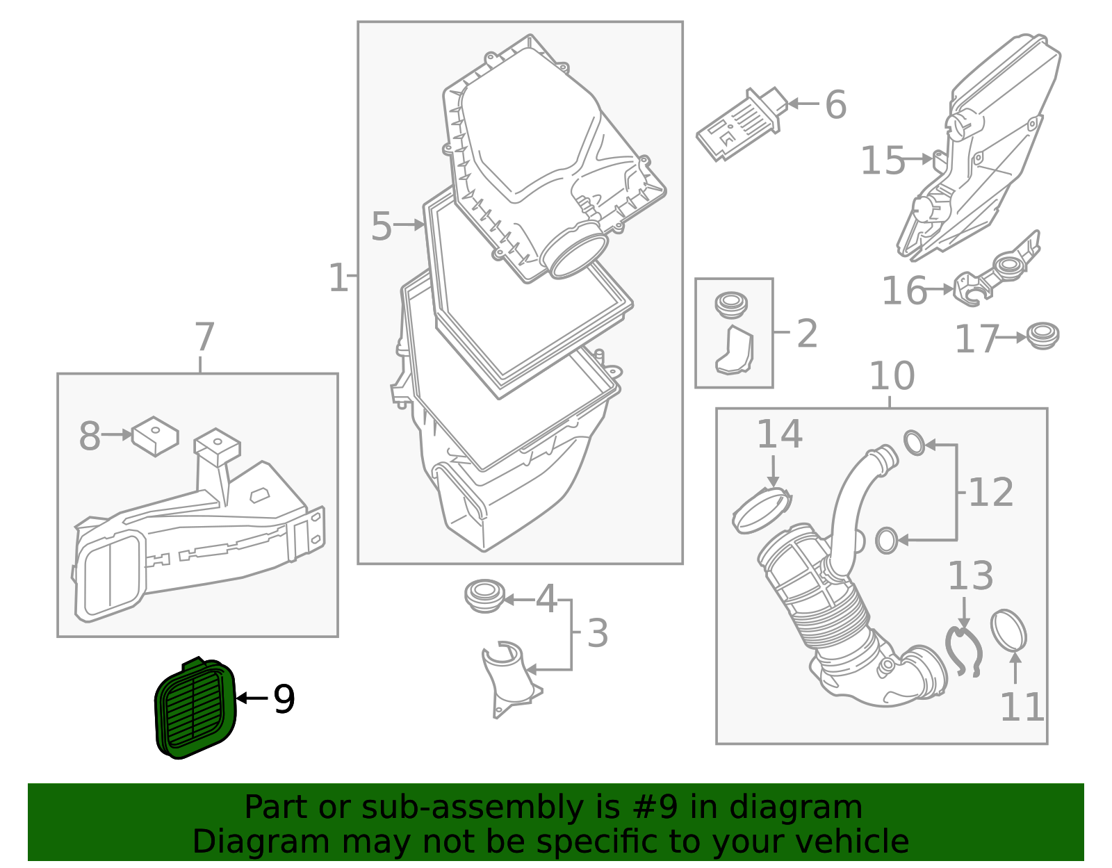 13-71-8-635-091 - 2018-2024 BMW - Grille | Buy BMW Parts Now