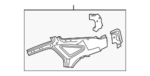 2012-2018 Audi Inner Panel 4G5-809-052 | OEM Parts Online