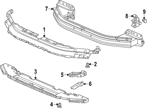 Bumper & Components - Front for 2023 Acura Integra | Acura Parts Now