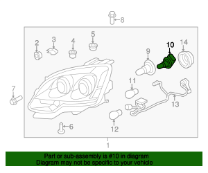 13503384 - Headlamp Bulb 2007-2017 GM | Gateway Buick GMC Parts