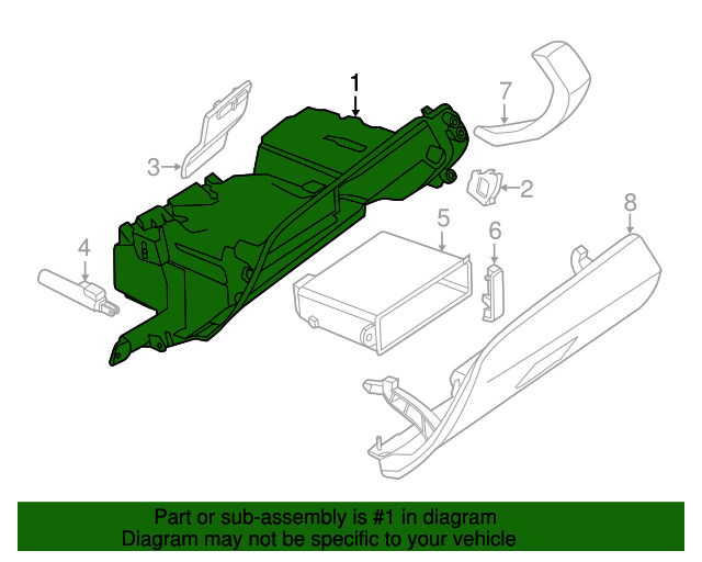 Genuine BMW 51-16-9-197-573 | Glove Box | FREE Shipping on Most Orders ...
