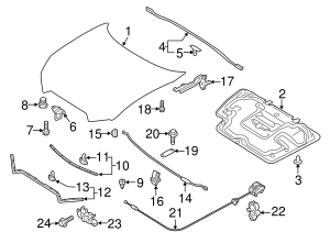 2006-2023 Mazda OEM NEW 2006-2019 Mazda 3 6 CX3 CX5 MX5 Miata Upper ...