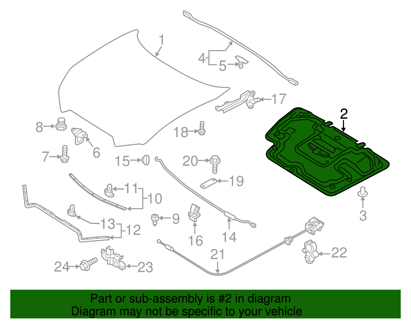 N243-56-681A - Insulation 2016-2024 Mazda MX-5 Miata | AutoNation Parts