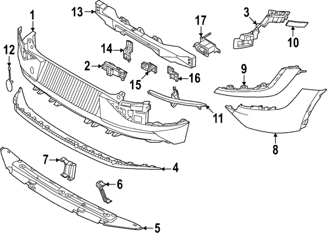 86610 CV120 - Bumper Cover 2022-2024 Kia EV6 | Kia Cheap Parts