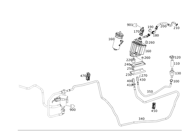 212-470-24-93 - Purge Valve 2010-2018 Mercedes-Benz | Mercedes-Benz USA ...