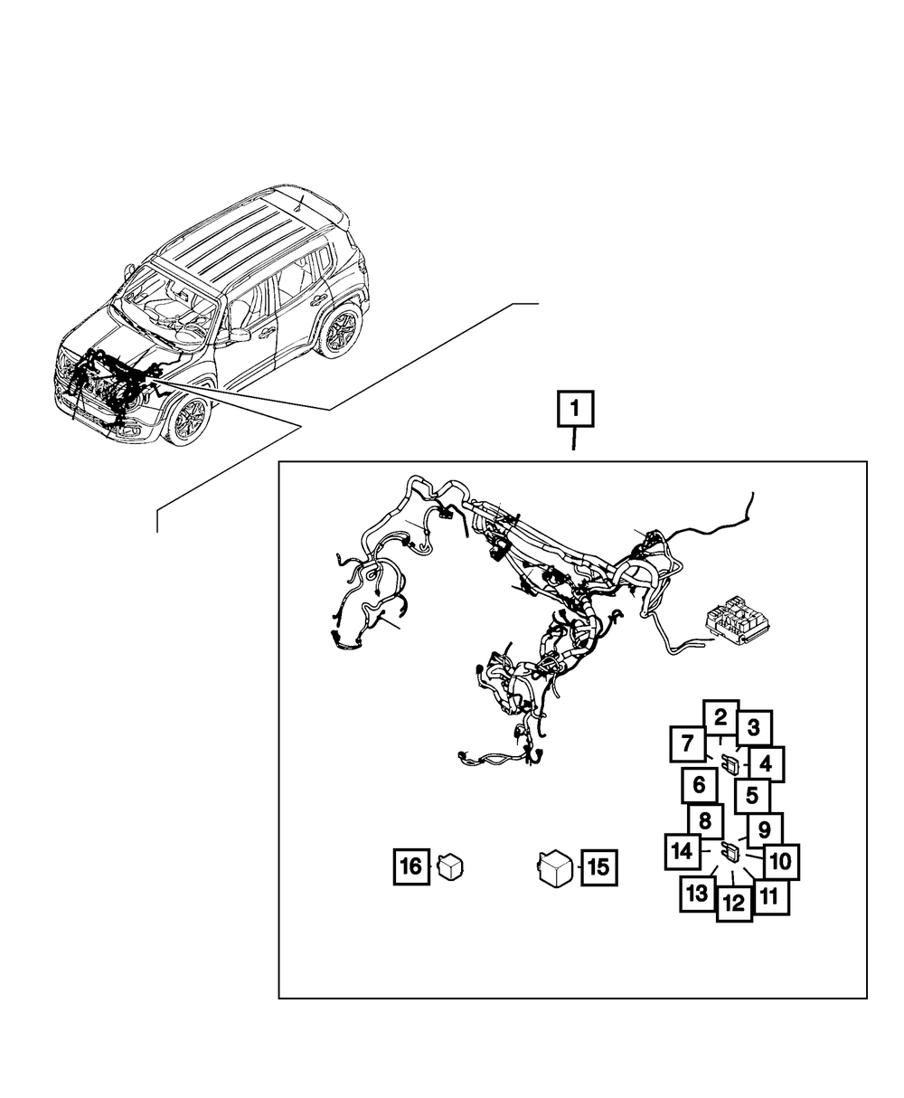 68405980AA - Electrical Relay, US, Canada, Mexico 2015-2025 Mopar | Big ...