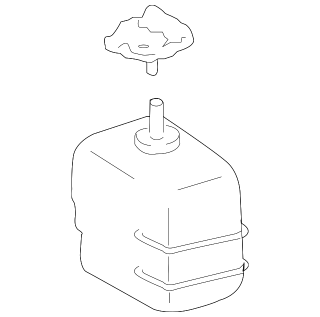 2002-2008 Toyota Reservoir Assembly 16470-AA020 | Toyota Parts Center
