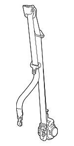 2020-2022 Chevrolet Silverado 3500 HD Outer Belt Assembly 85632703 GM ...