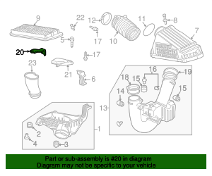 17247-RDA-A00 - Front Bracket 2006-2007 Honda Accord | Honda Parts Online