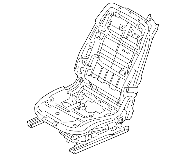 Genuine BMW 52-10-7-351-859 | Seat Frame | FREE Shipping on Most Orders ...