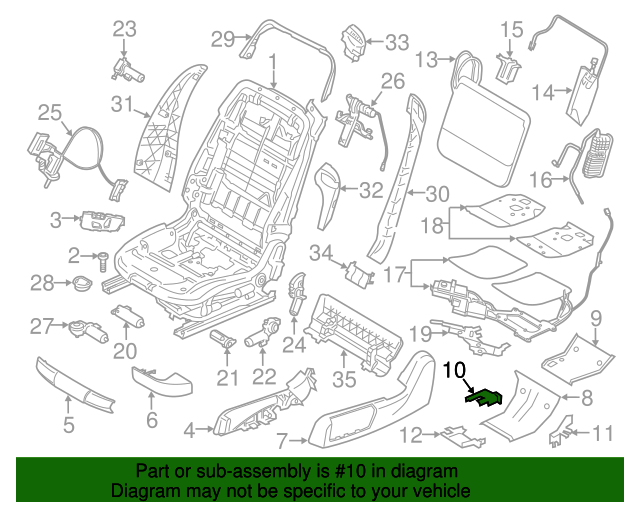 Genuine BMW 52-10-7-269-402 | Trim Cover | FREE Shipping on Most Orders ...