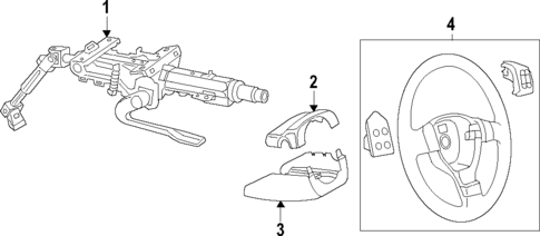 Steering Wheel for 2018 Volkswagen Atlas | Volkswagen Parts Catalog