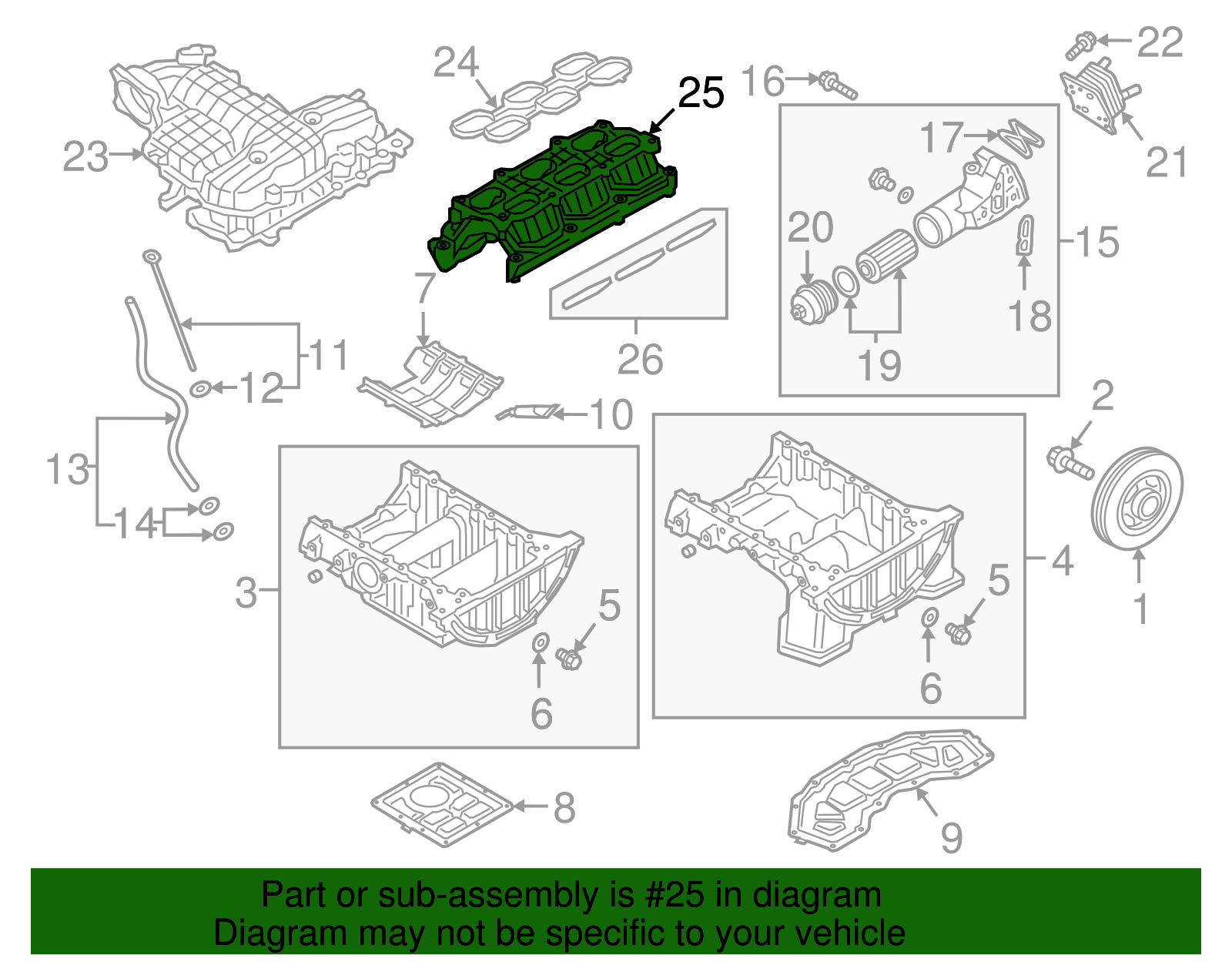 2018-2023 Kia Intake Manifold 28310-3L100 | OEM Parts Online