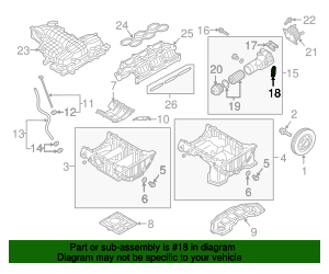 26345-3LTA0 - Oil Filter Housing Gasket 2018-2023 Kia | Kia.Parts Store