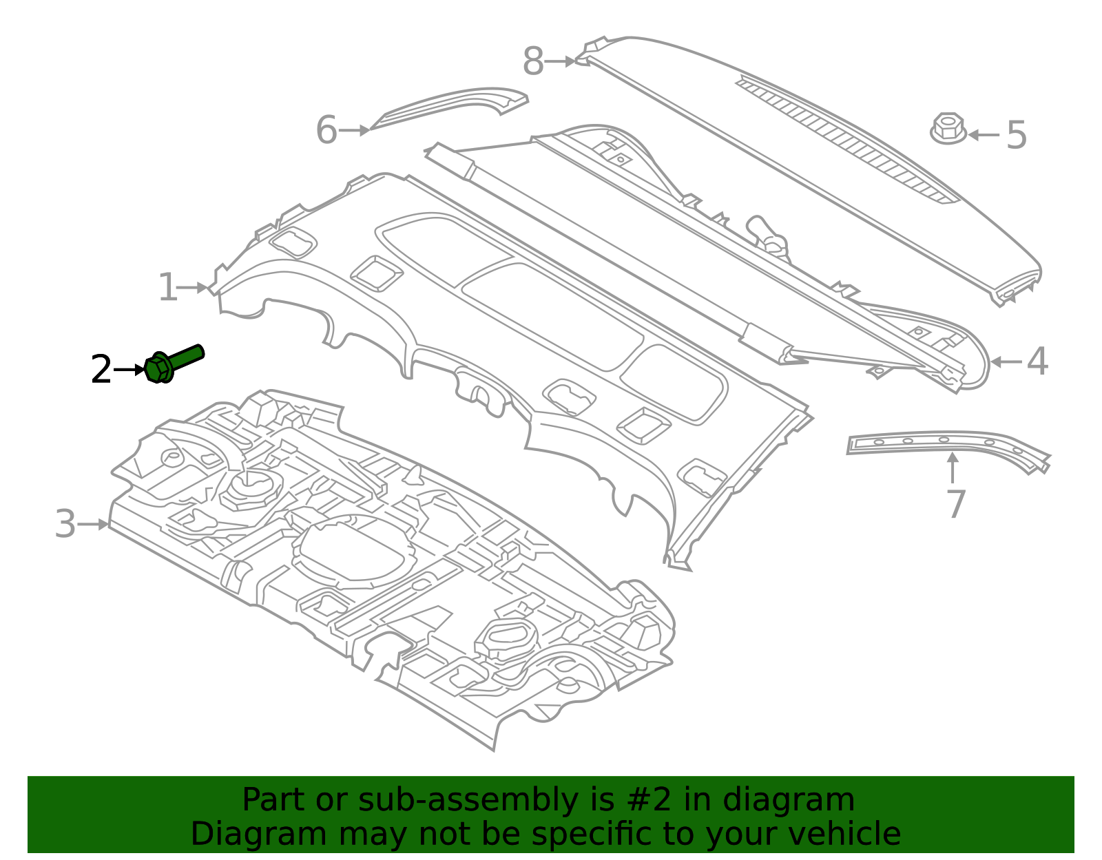 86579-1R000 - Body B-Pillar Trim Panel Screw 2019-2025 Kia | Kia.Parts ...