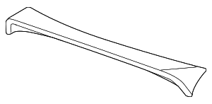 2008-2011 Chevrolet HHR Spoiler, Rear 19211164 | Capital Chevrolet Parts