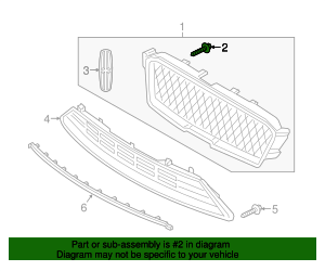 2011-2021 Ford Grille Screw -W790251-S900 | TascaParts.com