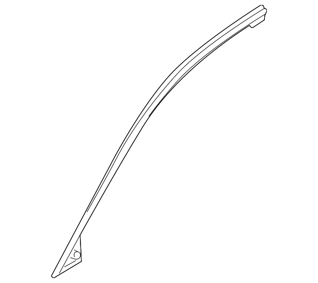 TK48-50-981H | 2016-2023 Mazda CX-9 Upper Molding | Palladino Mazda Parts
