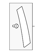 Garnish(L) Front Door TK49-50-M20F | TascaParts.com