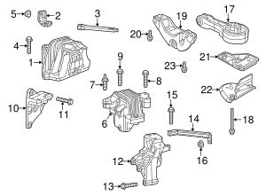 2011-2019 Dodge Journey Rear Mount 5147774AC | TascaParts.com