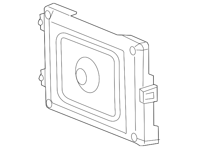 37823-5MR-A00 - Cover, Powertrain Control Module 2018-2021 Honda ...