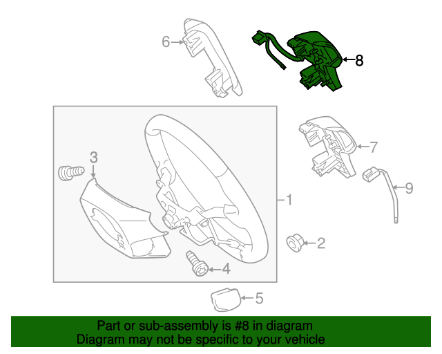 84250-08051-B0 - Audio Switch - 2014 Toyota Sienna | OEM Parts To You