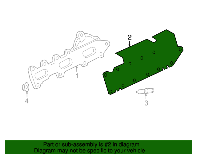 2017-2021 Ford Manifold Gasket HL3Z-9448-B | OEM Parts Online