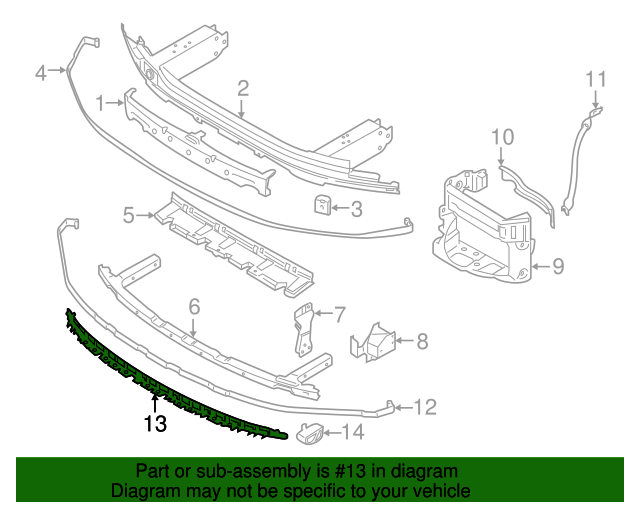 Genuine BMW 51-11-7-405-564 | Lower Support | FREE Shipping on Most ...