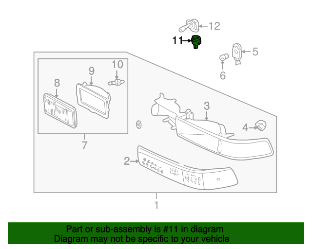 1988-2005 GM Black Multi-Purpose Pigtail Kit 13584255 GM ...