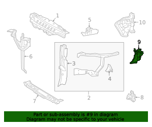 2020-2022 Lexus Seal 53291-0E020 | OEM Parts Online