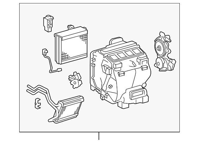 87050-33543 - AC & Heater Assembly - 2007-2012 Lexus ES350 | DiscMonster