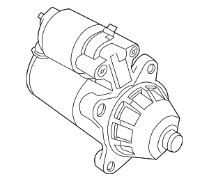 2002-2019 Ford Starter Motor DL3Z-11002-A | Ford OEM Parts Outlet