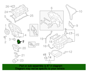 13570-JA10A - Belt Cover 2009-2014 Nissan | Nissan Parts & Accessories ...