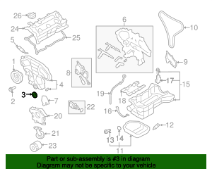 12296-JA10A | Nissan Retainer Assy-Oil Seal Rear - Genuine OEM ...