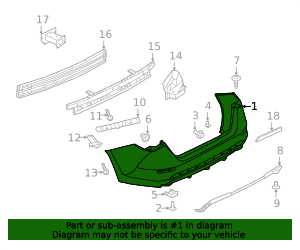 2024 Nissan Sentra Front Bumper 62022-6LY2J | QuirkParts