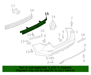2020-2025 Nissan Sentra Energy Absorber 85090-6LB0A | Nissan Parts Central