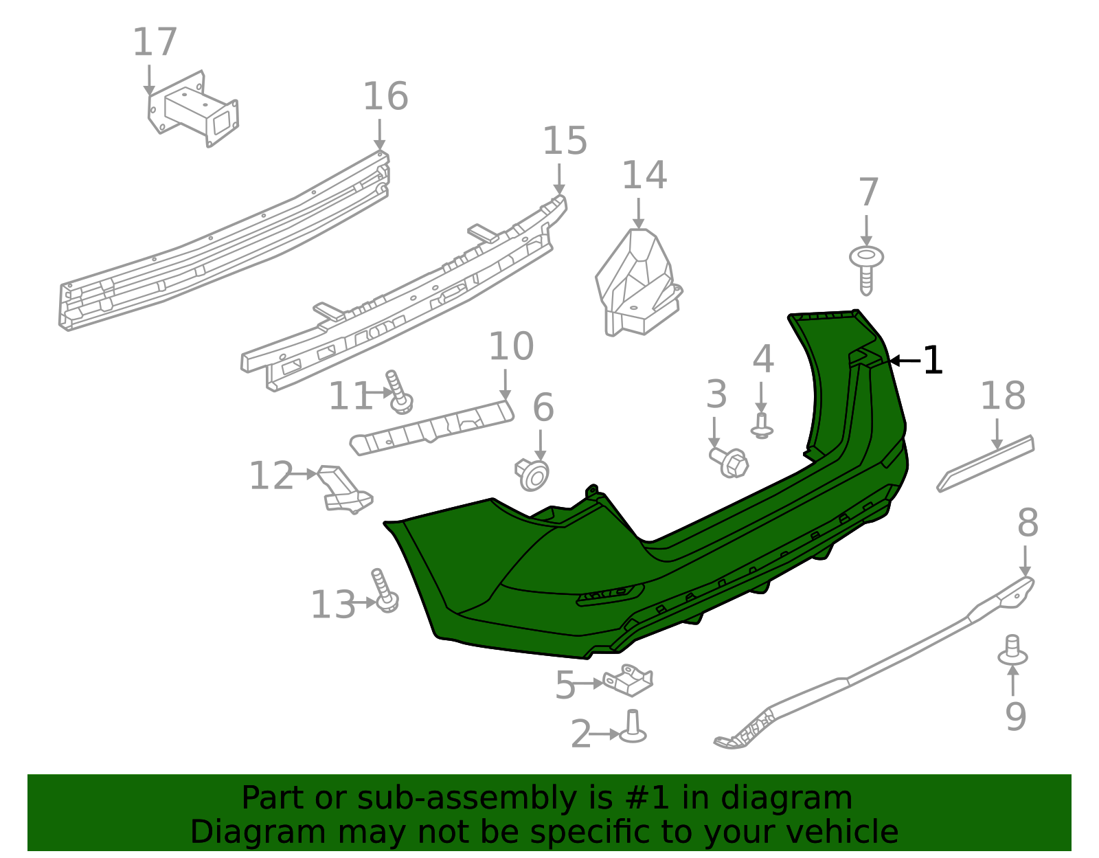 62022-6LY0J - Front Bumper 2024-2025 Nissan Sentra | AutoNation Parts