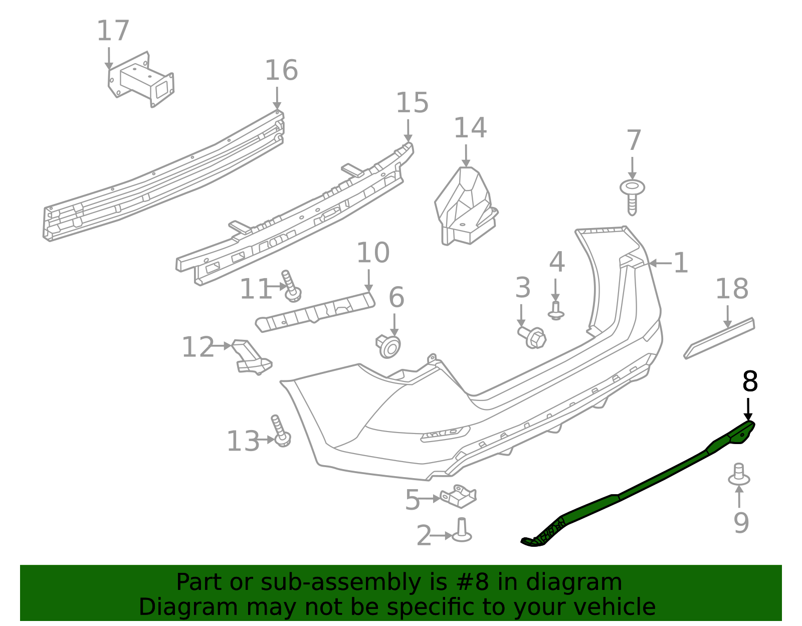 2020-2025 Nissan Sentra Finish Molding 85070-6LB0A | Temecula Nissan Parts