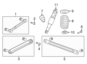 2015-2020 GM Rear Suspension Lateral Link 22902203 | TascaParts.com