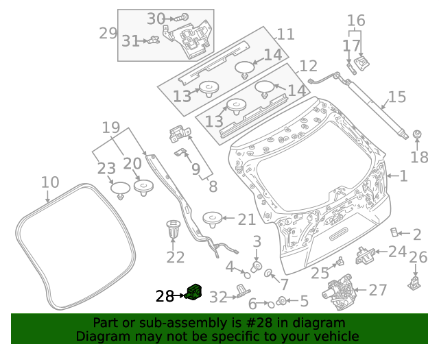 2020-2021 Mazda CX-30 Warning Buzzer DFR7-67-6B1A | QuirkParts