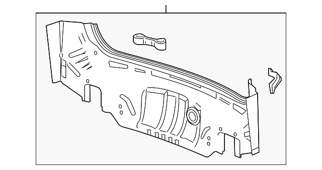 2020 Cadillac XT6 Rear Body Panel 84623527 | GMPartsDirect.com