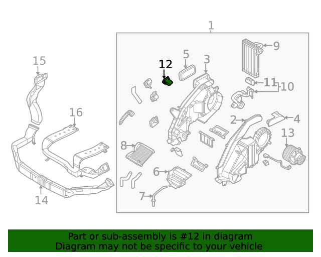 2021-2024 Genesis GV80 Blower Motor Resistor 97235-F6000 | OEM Parts Online