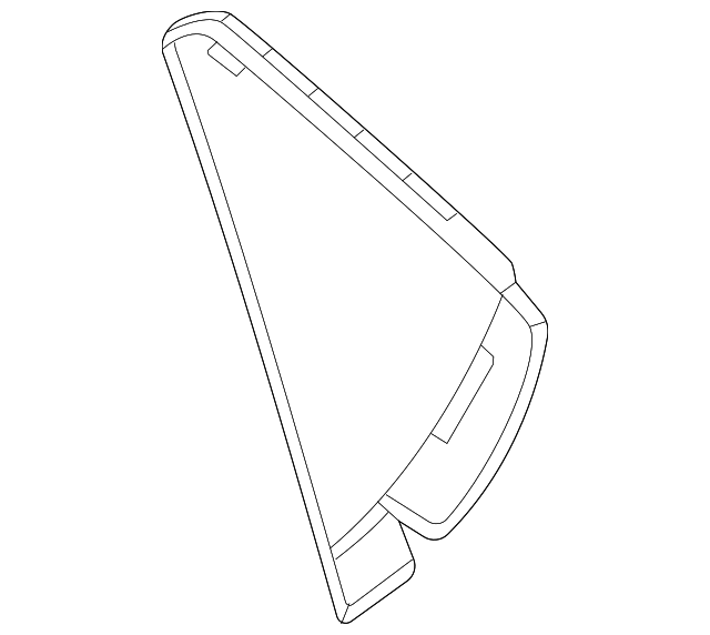 2020-2023 Chevrolet Corvette Black Passenger Side Body Upper Rear ...